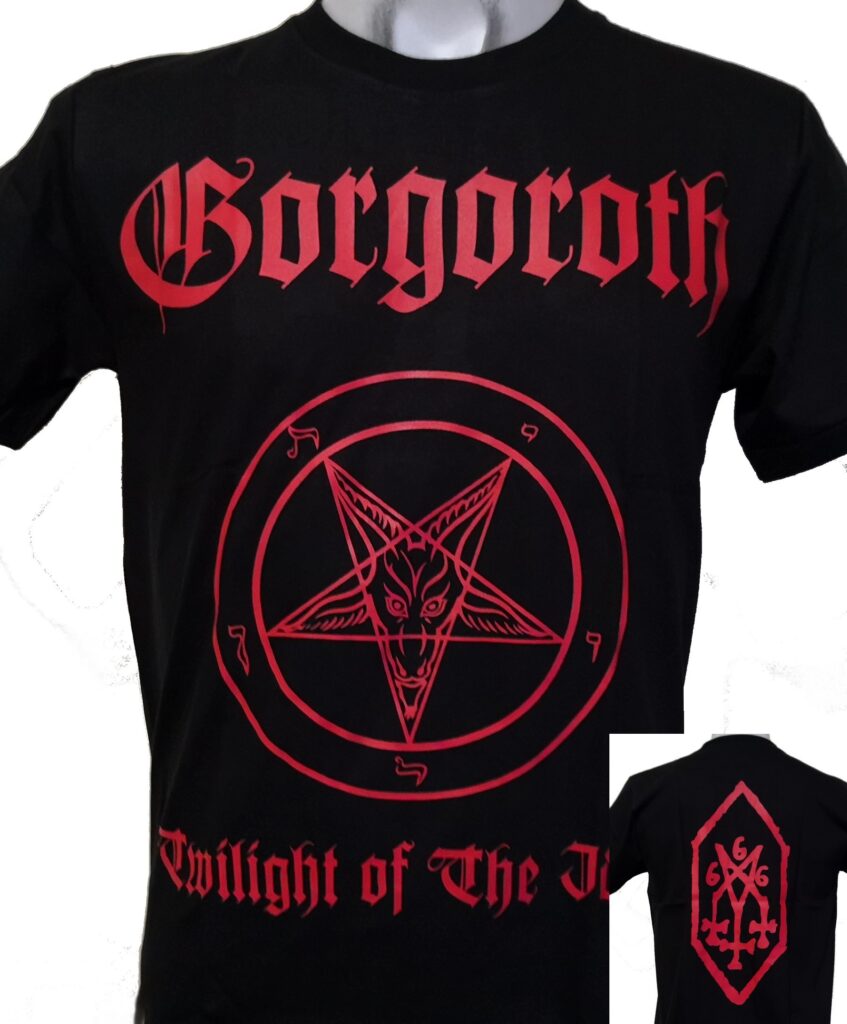 Gorgoroth t-shirt Twilight of the Idols size XXL