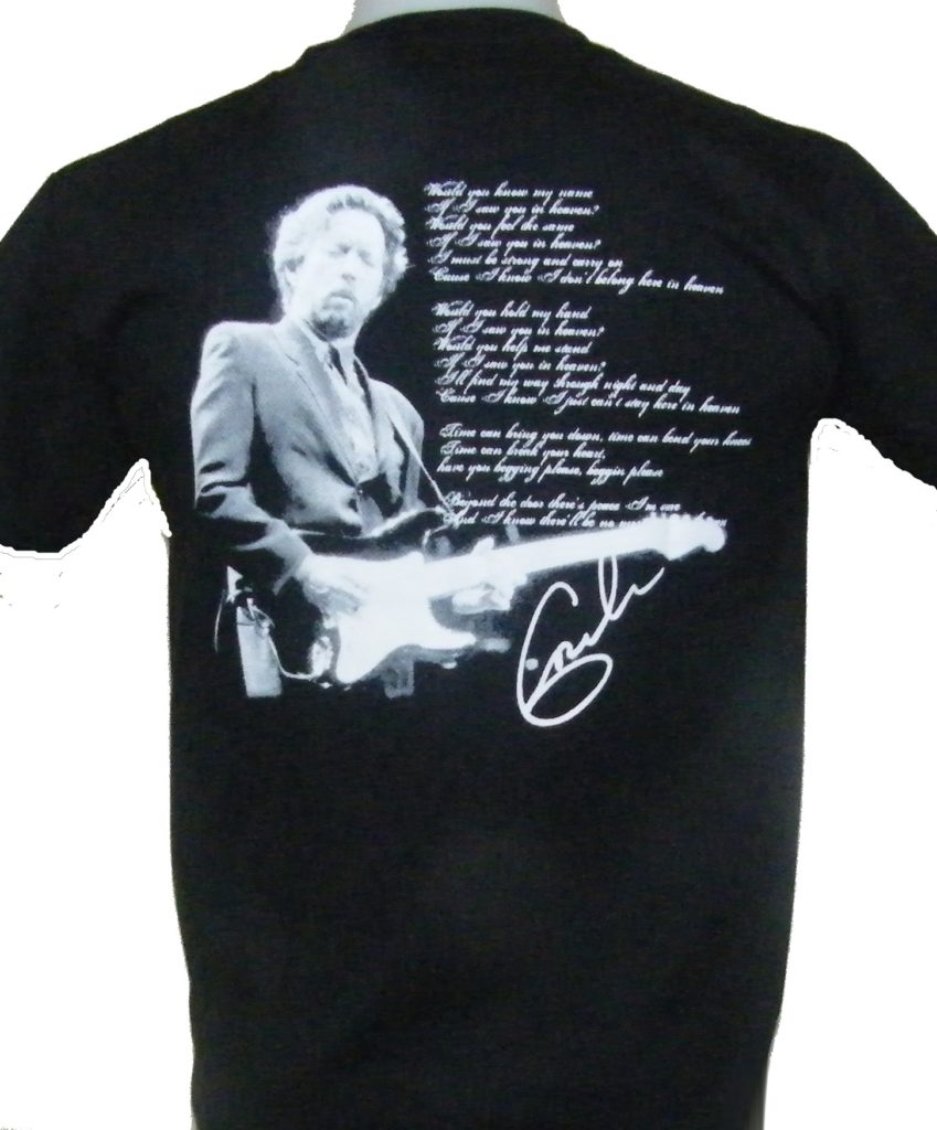 Eric Clapton t-shirt size M