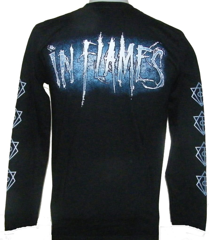 In Flames long-sleeved t-shirt size S
