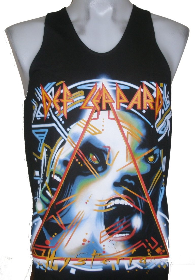 Def Leppard tank top Hysteria size L