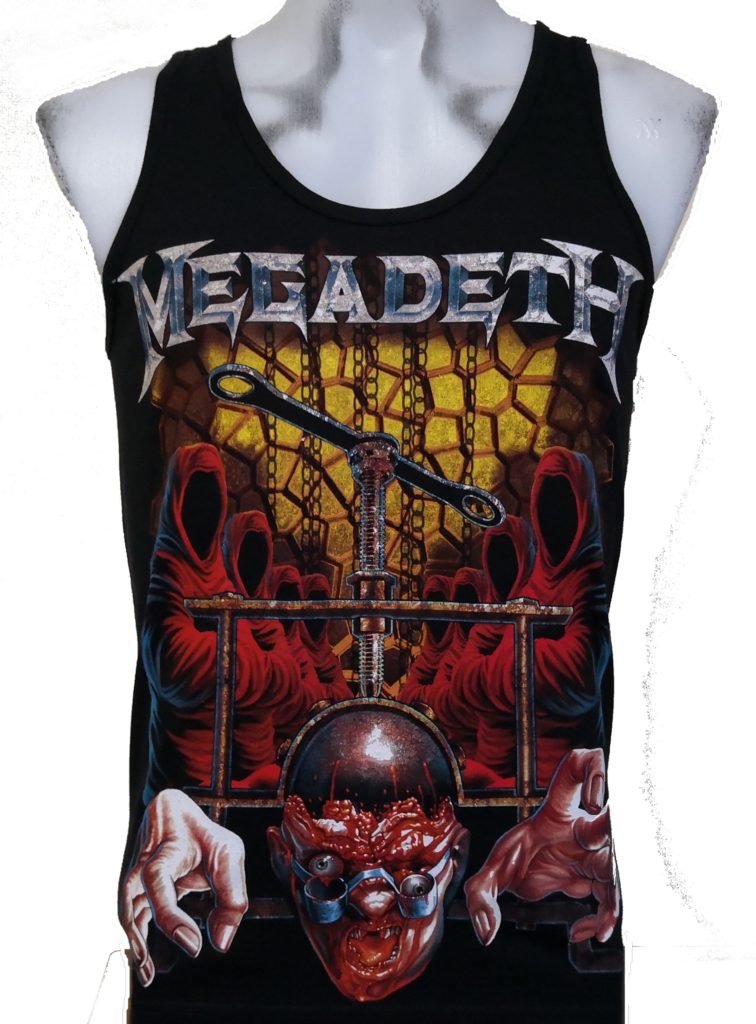 Megadeth tank top size XL