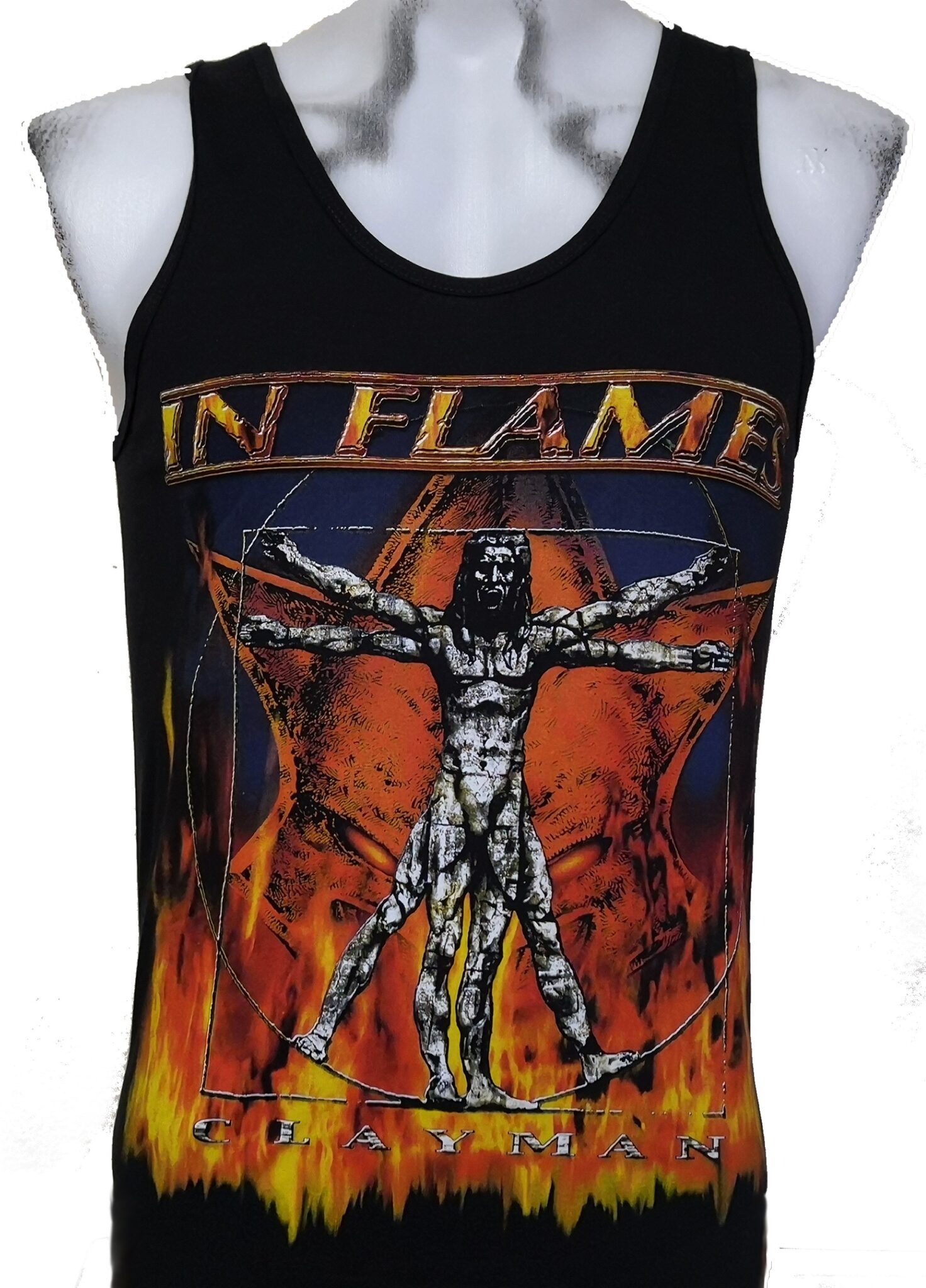 In Flames tank top Clayman size M