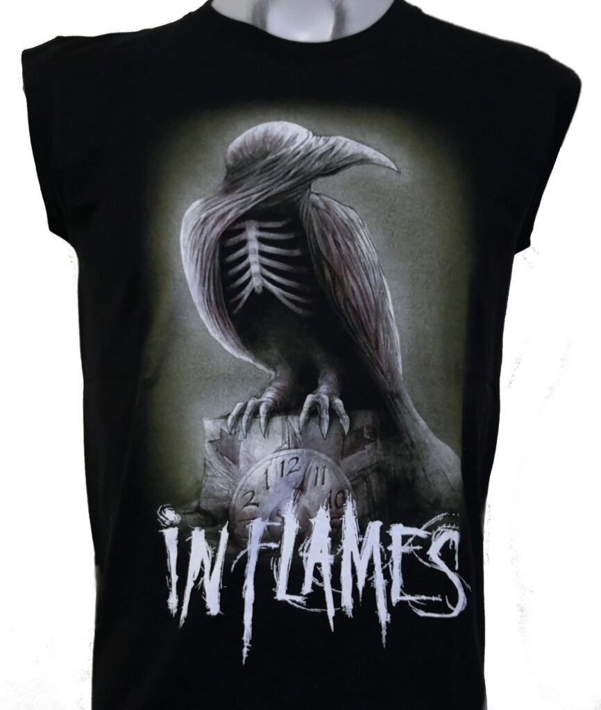 In Flames sleeveless t-shirt size M