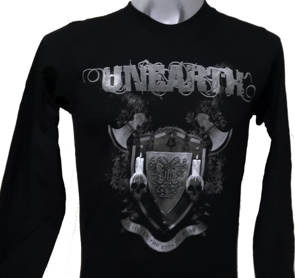 Unearth long-sleeved t-shirt III: In the Eyes of Fire size S