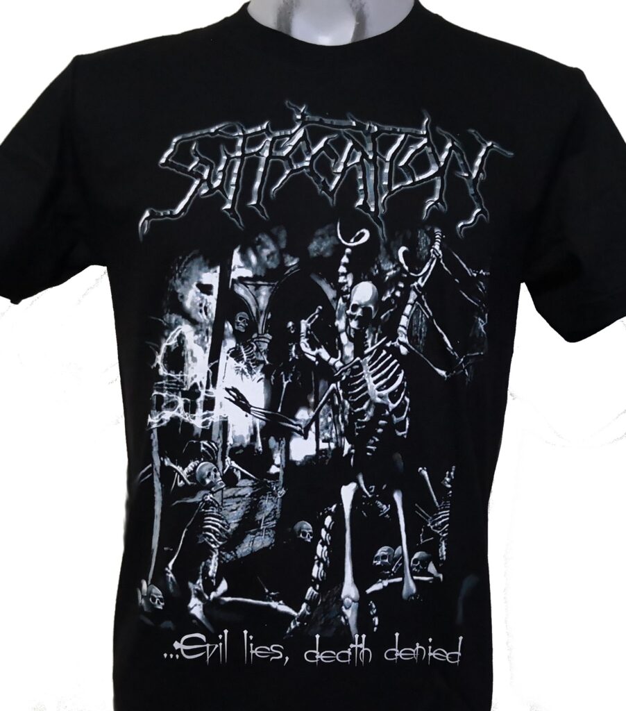 Suffocation t-shirt …Evil Lies, Death Denied size L