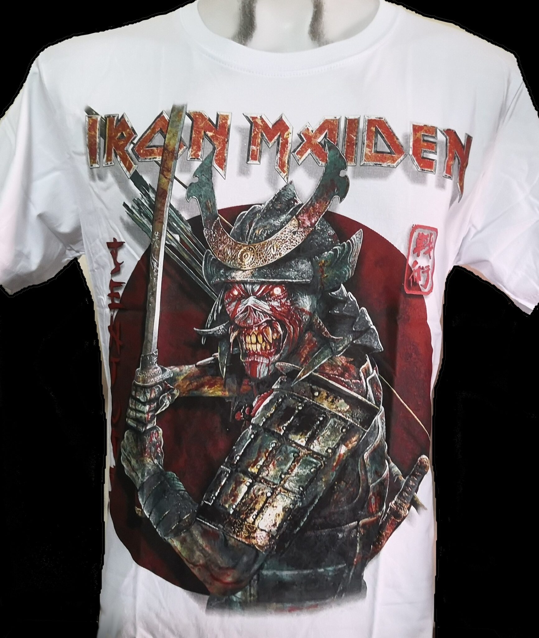 Iron Maiden t-shirt Senjutsu size L