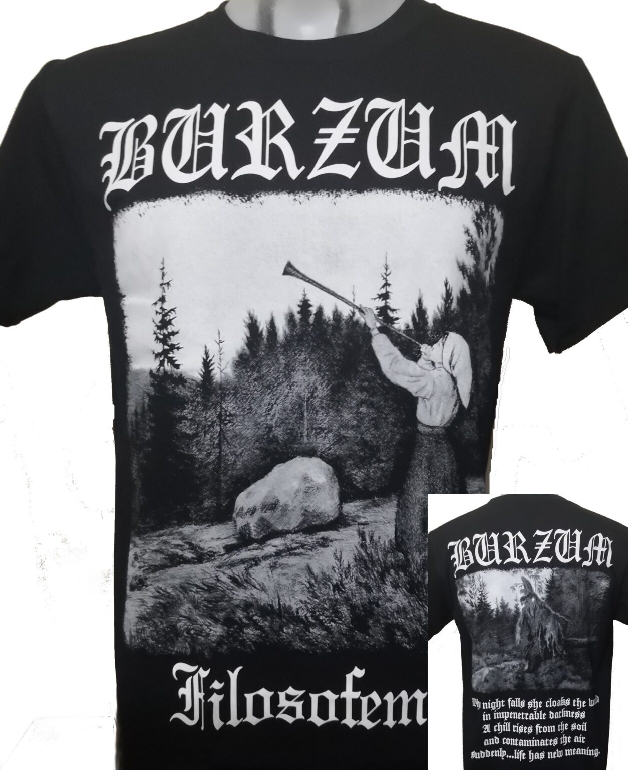 Burzum t-shirt Filosofem size S