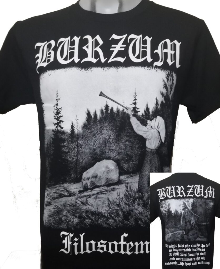Burzum t-shirt Filosofem size XXL – RoxxBKK