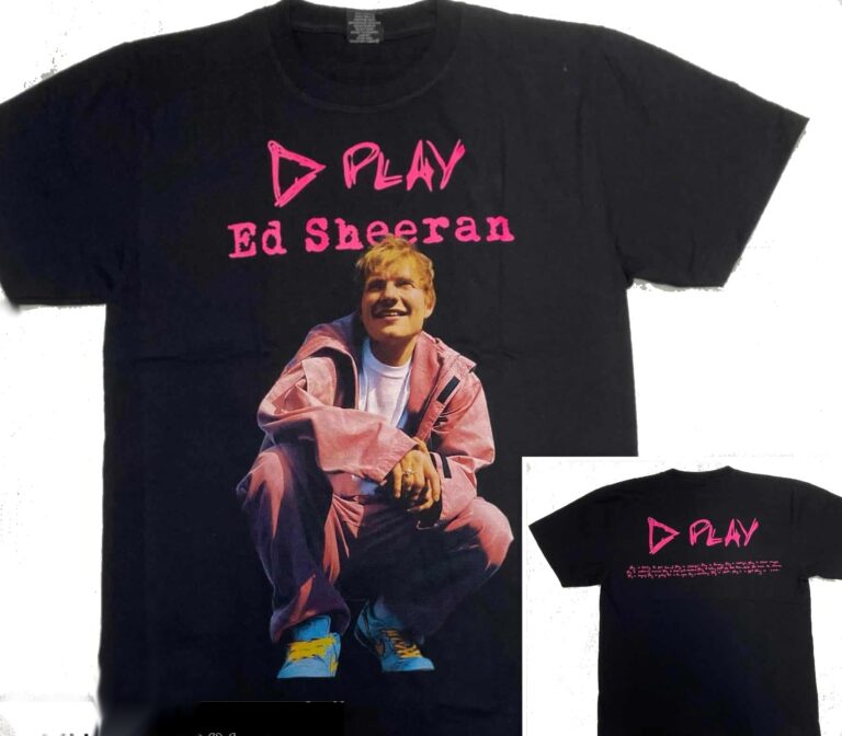 Ed Sheeran t-shirt Play size S